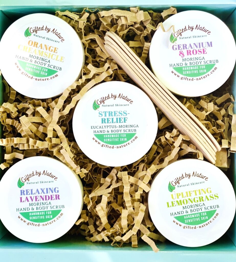 5 Scrubs Sampler Set - Gifted Nature